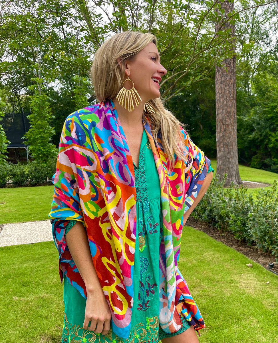 Wrapped in Love-scarf – Allison Castillo Designs