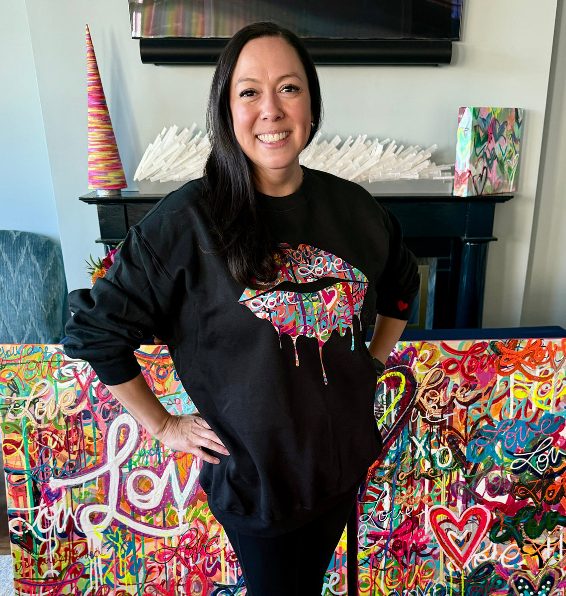 Love Lips Sweatshirt – Allison Castillo Designs